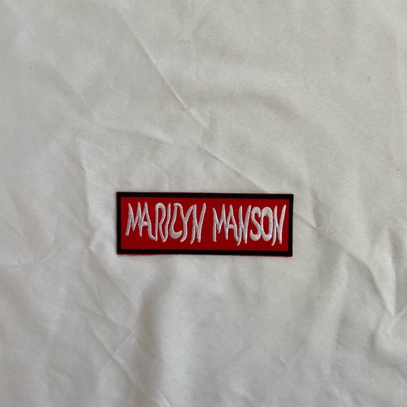Marilyn Manson | Accessories | Rare Marilyn Manson Patch | Poshmark